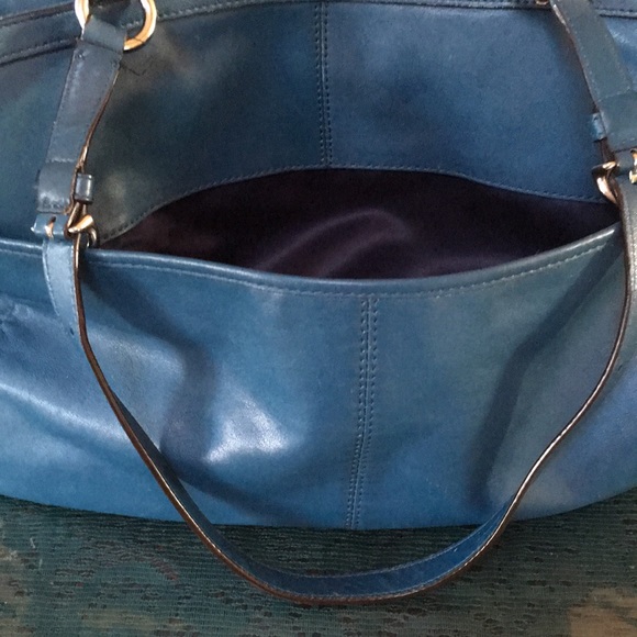 Coach | Bags | Vintage Coach Shoulder Bag Rare Blue | Poshmark